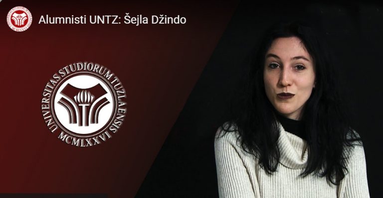 ZAŠTO UPISATI UNIVERZITET U TUZLI, ŠEJLA DŽINDO USPJEŠNA ALUMNISTICA (VIDEO) - Univerzitet u Tuzli