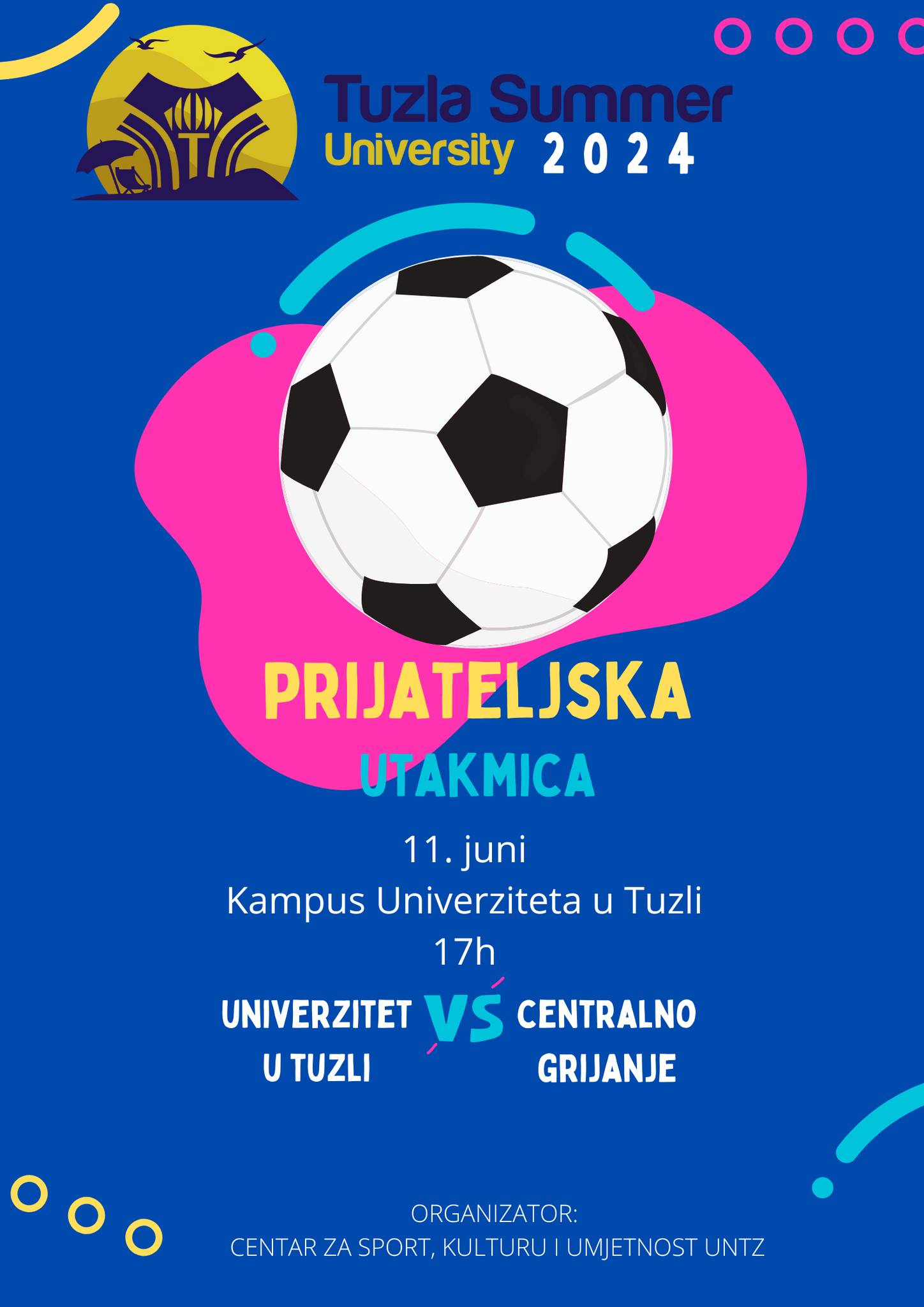 MALONOGOMETNA UTAKMICA ZA ZAPOSLENIKE, UNIVERZITET U TUZLI : CENTRALNO ...